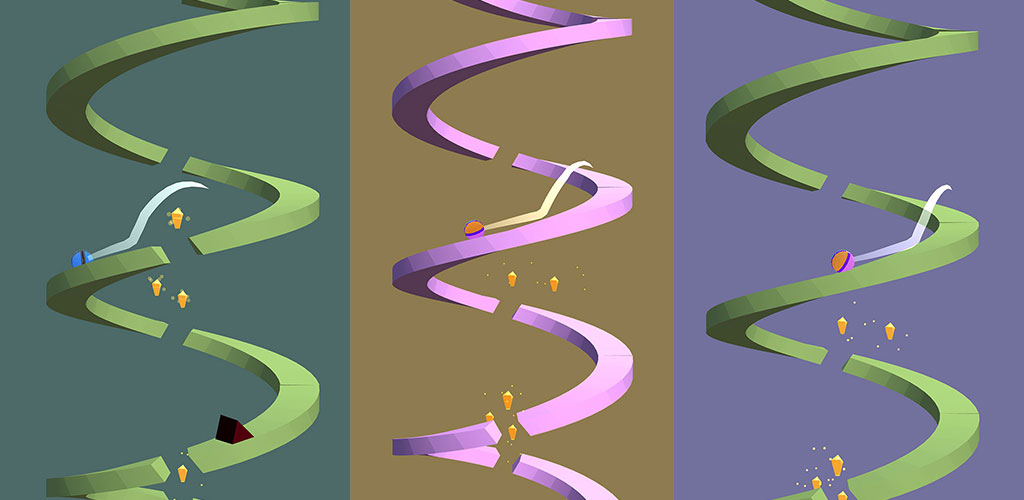 Helix Spiral Jump Game Pro: An Addicting and Colorful Journey down ...