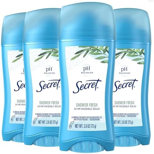 Amazon.com : Secret Antiperspirant and Deodorant for Women, 24hr Sweat ...