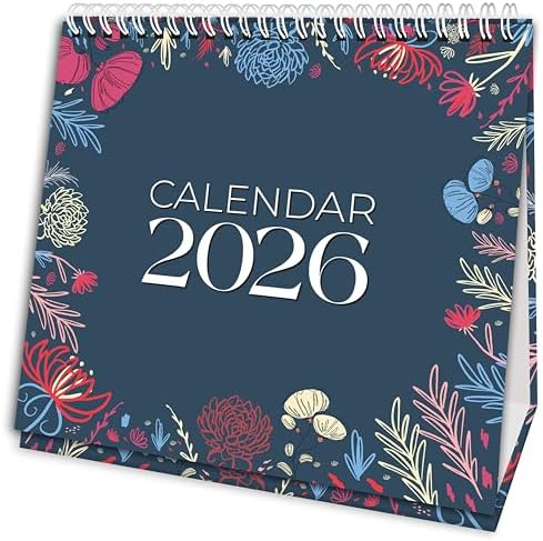 Luxury Desk Calendar 2026 - Desk Calendar UK from Jan to Dec 2026 ...