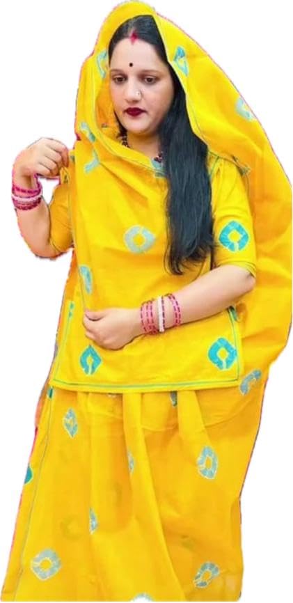 Buy Rajasthani Rajputi Poshak for Women | Traditional Ethnic Dress with ...