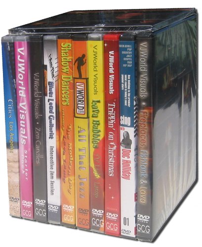 Amazon.com: Club Visuals Entertainment Pack (Ambient DVD Bundle ...