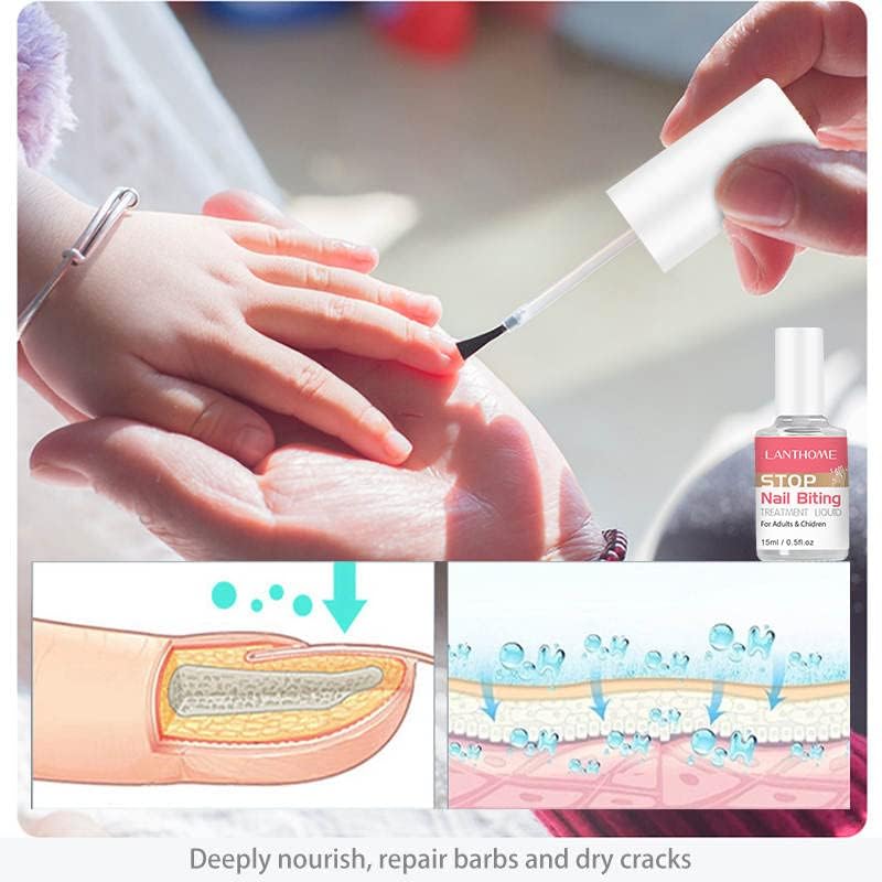 BREAK THE HABIT, Stop Nail biting and thumb sucking solution Large 15ml ...