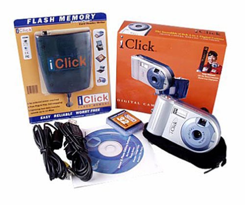Buy iClick 1.3 MP Digital Camera Package Online at Low Prices in India ...
