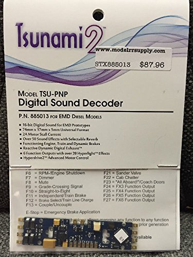 Decoders Soundtraxx 885013 Tsunami 2 TSU-PNP EMD DIESEL Sound Decoder ...