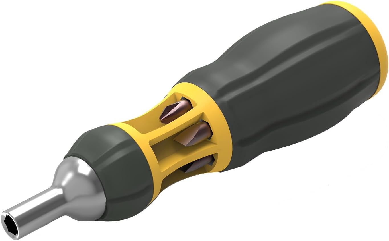 Amazon.com: KER Ratcheting Screwdriver Set, 13-in-1 Multi-bit Standard ...