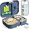 Amazon.com: YOOPI Bento Lunch Boxes, the perfect bento box kids love ...