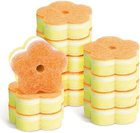 Amazon.com: Ttansu Individually Wrapped Sponges, 24 Pack Multi-Use ...