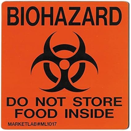 Amazon.com: Biohazard Magnet 5"W x 5"H : Industrial & Scientific
