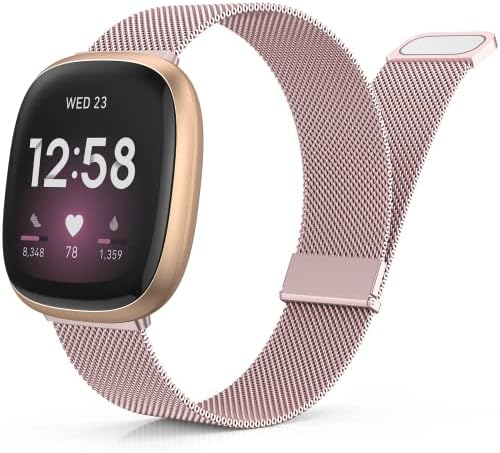 Yoohoo Straps Compatible with Fitbit Versa 3/Fitbit Versa 4/Fitbit ...