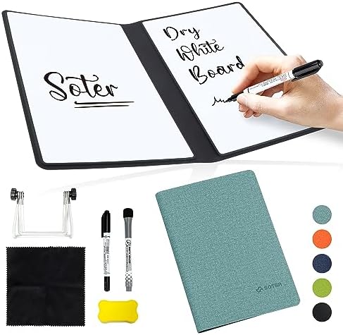 Amazon.com : Soter White Board Dry Erase. Small White Board with Pens ...