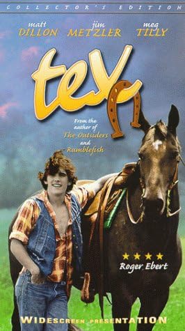 Tex [VHS] : Matt Dillon, Jim Metzler, Meg Tilly, Bill McKinney, Frances ...