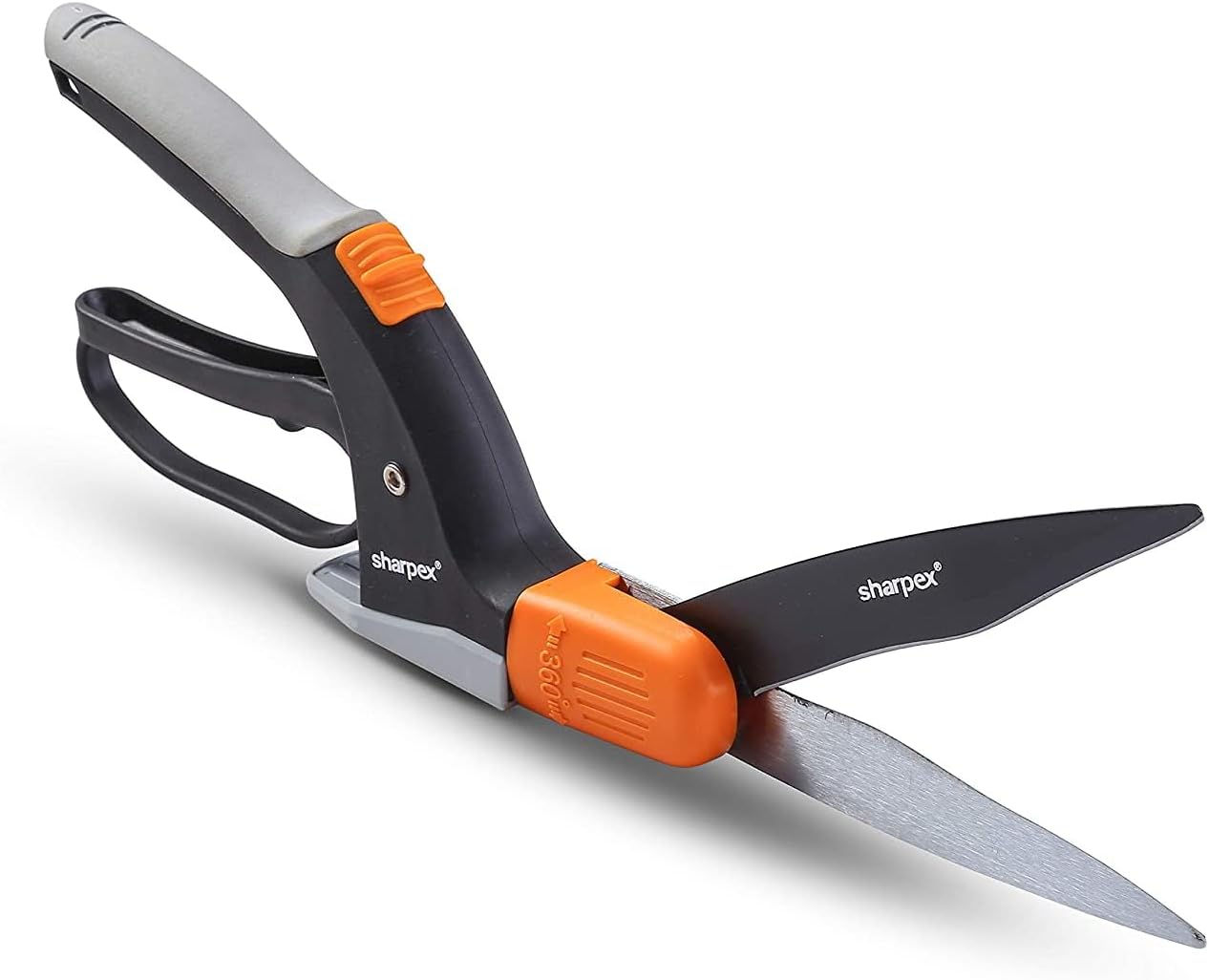 Sharpex Heavy Duty Hedge Shear with Sharp Blade, Spring Loaded Fuction ...