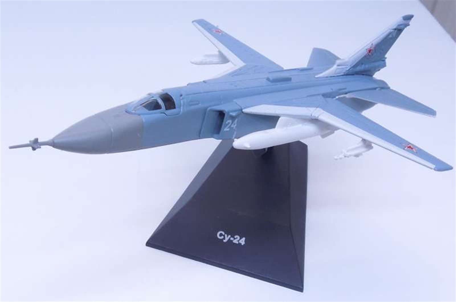 Buy Deagostini collection sukhoi SU-24 silver aircraft 1.100ish scale ...