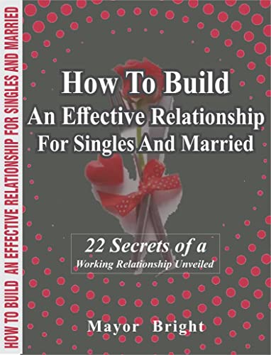 HOW TO BUILD AN EFFECTIVE RELATIONSHIP: 22 SECRETS OF A WORKING ...