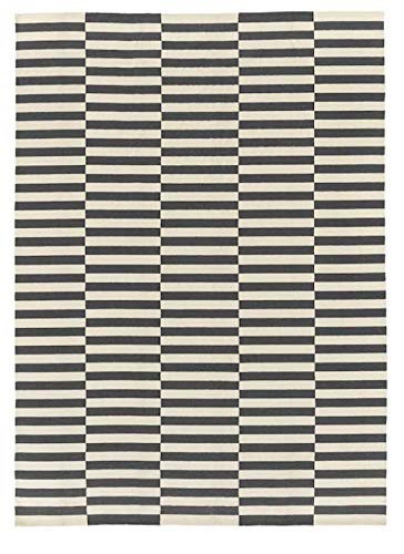 Buy IKEA Rug - Stockholm 2017 Rug, flatwoven, Handmade, Striped Grey ...