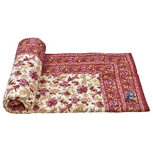 Buy Hubistic Jaipuri Razai Rajasthani Traditional Pure Cotton ...