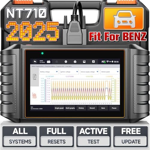 FOXWELL NT710 Fit for Mercedes-Benz MB Sprinter Diagnostic Tool, Full ...