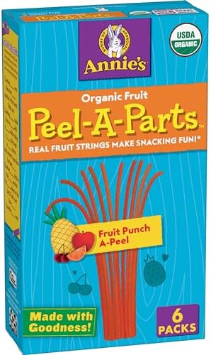 Amazon.com: Annie's Organic Fruit Rope Variety Pack, Strawberry and ...