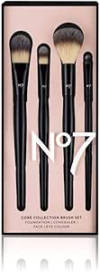 No7 Core Collection Brush Set - Includes Foundation, Concealer, Eye ...
