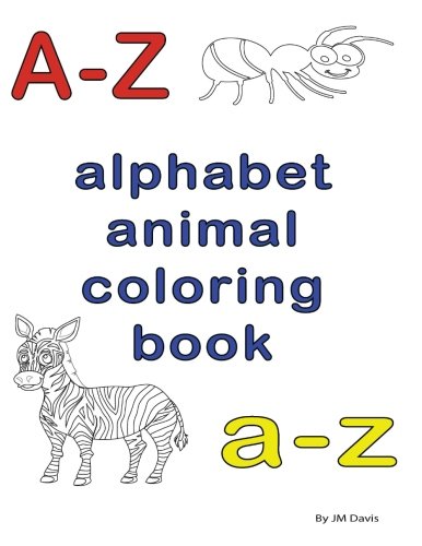 Buy A-z alphabet animal coloring book Book Online at Low Prices in ...