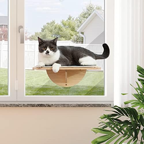 Amazon.com : Cat Window Seat Wall Mount Perch House for Large Indoor ...