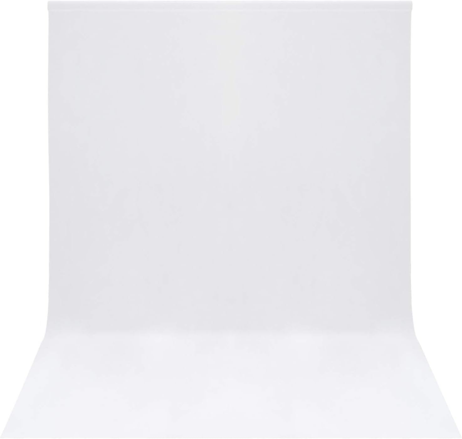 Easy-Going 5Wx7L ft White Background Muslin Backdrop, Photo Studio ...