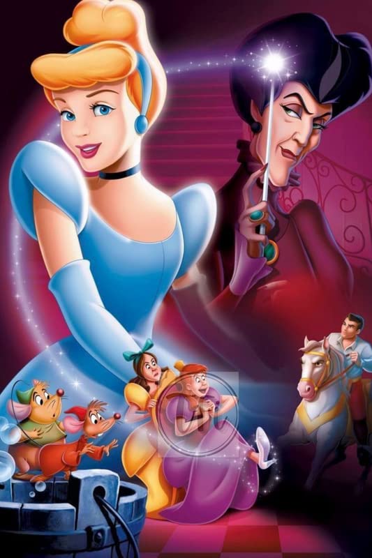 Posters Of Cinderella, With Double Sided Tape, Unframed, HD Print, Size ...