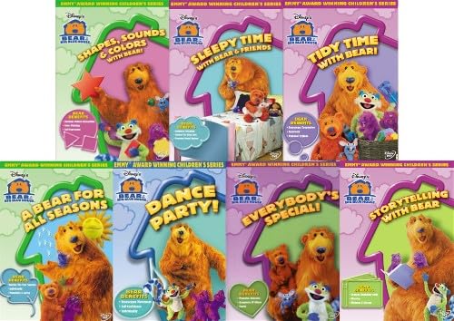 Amazon.com: Bear in the Big Blue House: Lot of 7 DVDs : Movies & TV