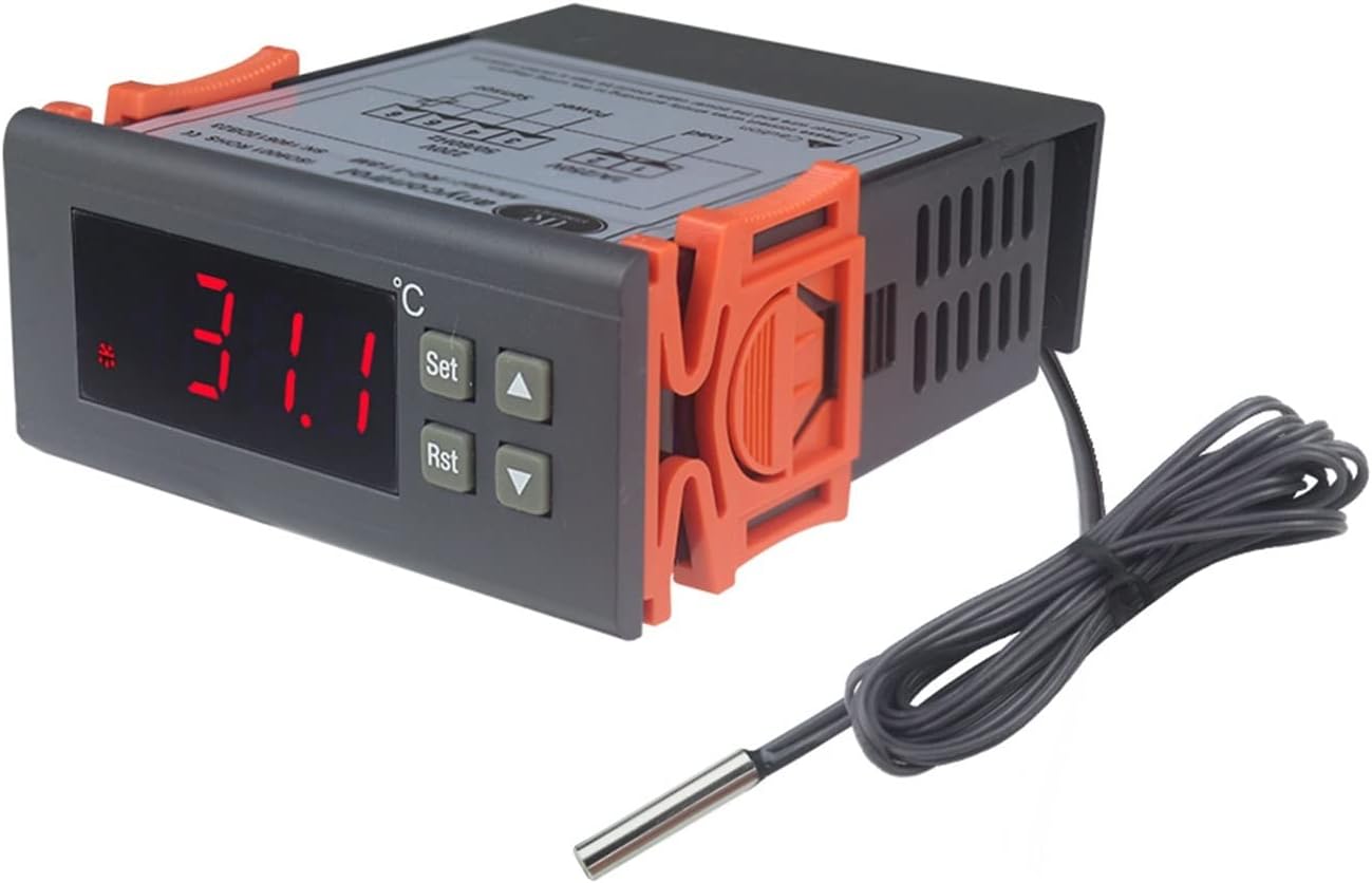 Termostato Digital RC-113M Termostato LED Digital con Control PID for ...