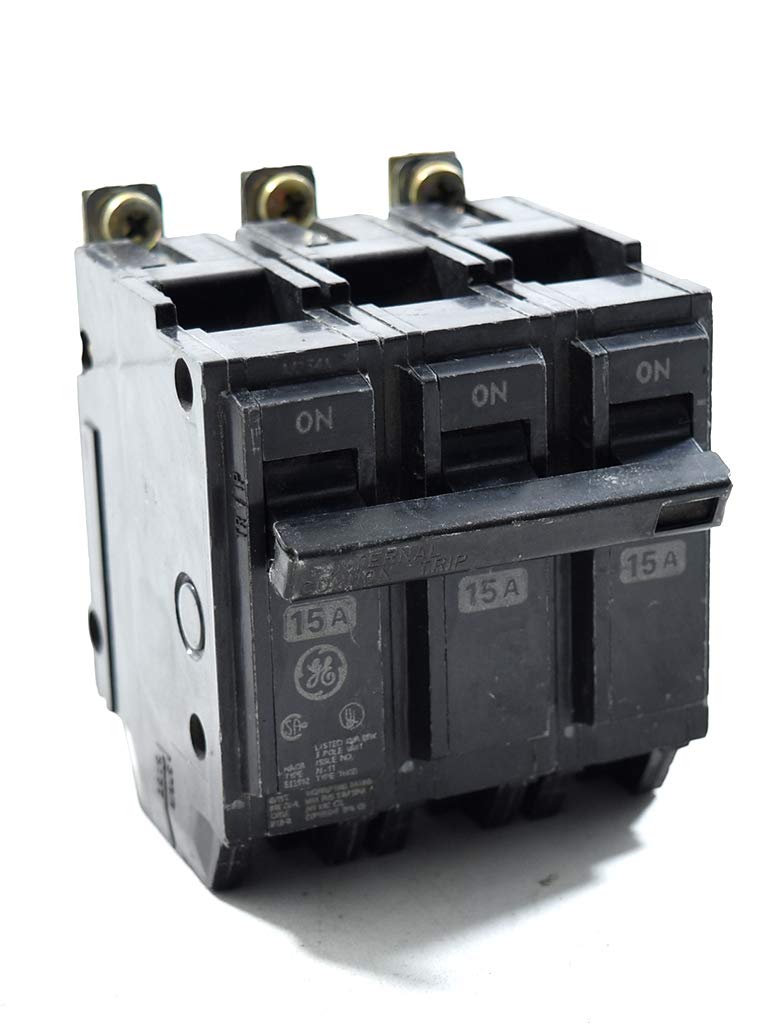 GE THQB32015; 3P 15A 240V Bolt-ON CB - Amazon.com