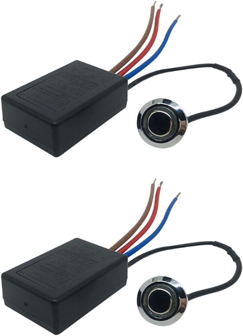 2pcs LD-600S Built-in 3-Way Finger Touch Dimmer On/Off Switch EU Fad L ...