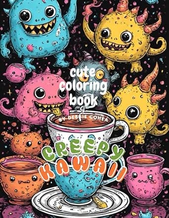 Amazon.com: Creepy Cute Kawaii Coloring Book: 9798263690687: Cohea ...