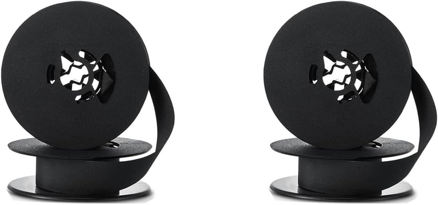 Mocturnity 2 Pieces of Writing Machine Double Spool Writing Machine Ink ...