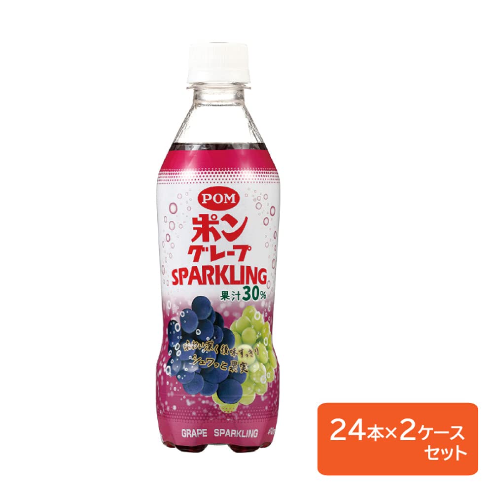 えひめ飲料 POM ポン 愛媛檸檬サイダー410ml×2ケース（全48本） 送料無料 - 水・ソフトドリンク