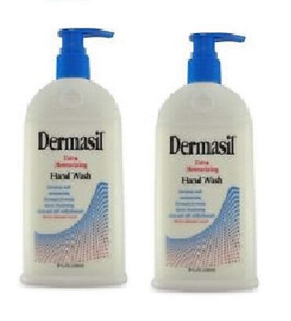 Amazon.com : Dermasil Extra Moisturizing Hand Wash, enriched with ...