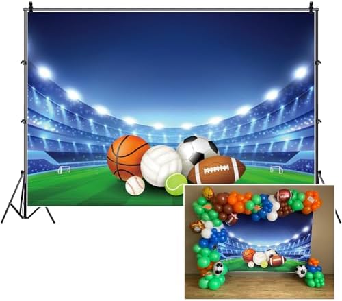 Amazon.com : 3 Pack Plastic Deck Stadium Photography Backdrop ...