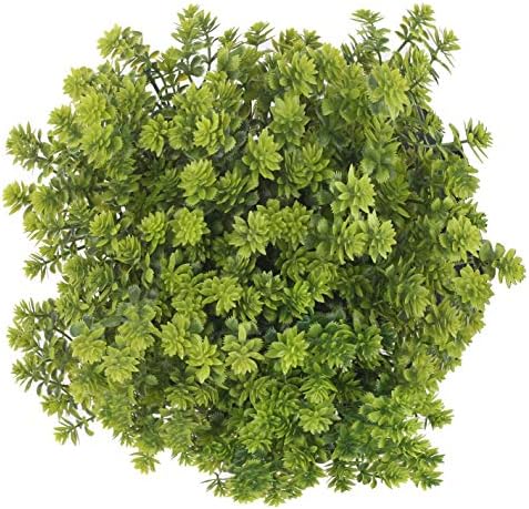 Amazon.com: Cindeer 50 Pcs Artificial Boxwood Stems for Outdoors Fake ...