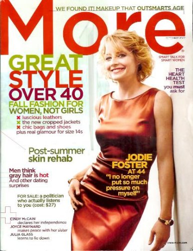More Magazine - September 2007: Jodie Foster, Sonia Braga, Paulina ...