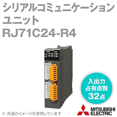 Amazon.co.jp: 三菱電機 RJ71C24-R4 シリアルコミュニケーションユニット (RS-422/485: 2チャンネル) NN ...