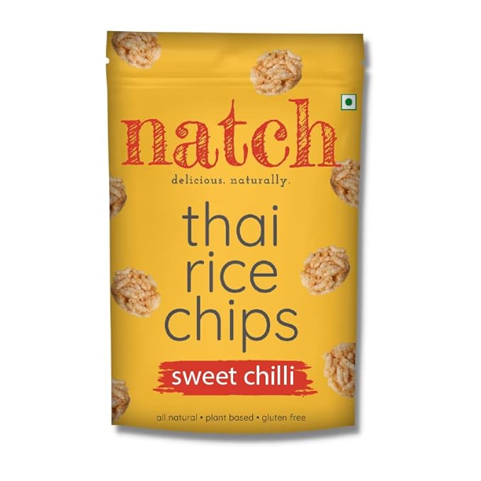 Natch Thai Sticky Rice Chips, 100% All Natural, Vegan, Gluten Free, No ...