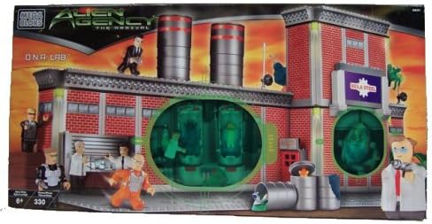 Mega Bloks Alien Agency DNA lab : Amazon.co.uk: Toys & Games