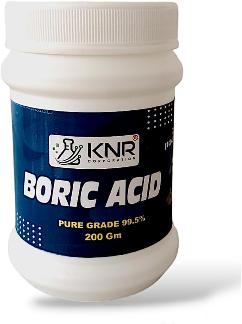 United's Boric Acid Powder - 200 gram, Multicolour : Amazon.in ...