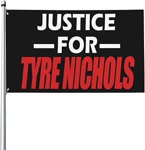 Amazon.com: 3x5 Justice For Tyre Nichols Flag Banner Run With Tyre Flag ...