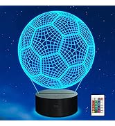 Ammonite Basketball Player 3D Night Light, LED Bedside Lamp for Kids ...