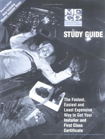 Buy Mobile Electronics Certification Program (Mecp) Book Online at Low ...