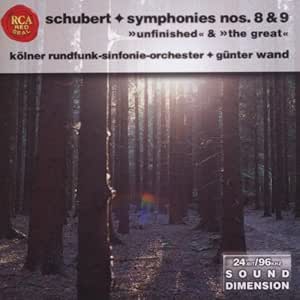 Schubert: Symphonies Nos. 8 & 9: Amazon.co.uk: CDs & Vinyl