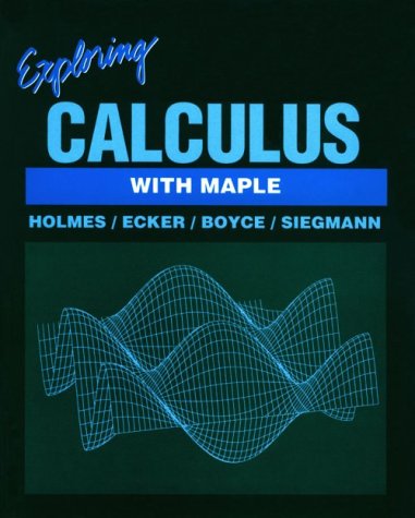 Exploring Calculus With Maple | Amazon.com.br