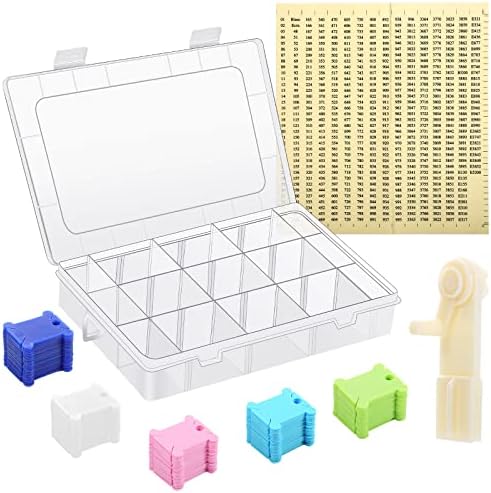 10 Pieces Embroidery Floss Organizer Cross Stitch Thread Holder,Thread ...