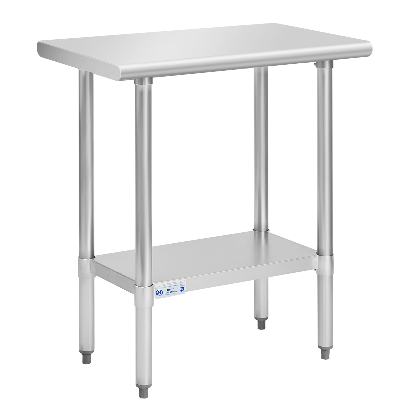 Snapklik.com : Hally Stainless Steel Table For Prep & Work 18 X 30 ...