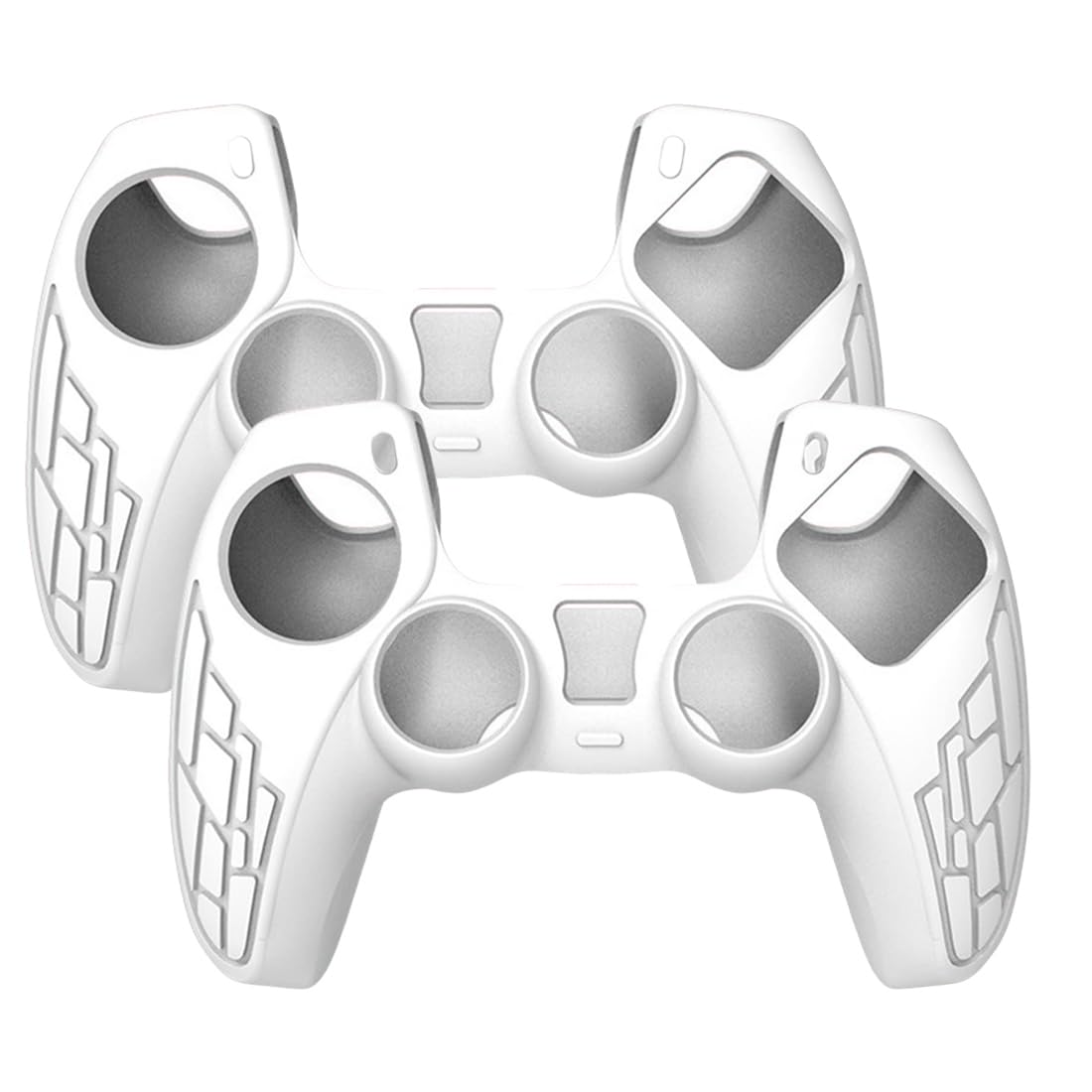 OIVO INDIA White Controller Silicone Cover PS5 Controller Skin Anti ...